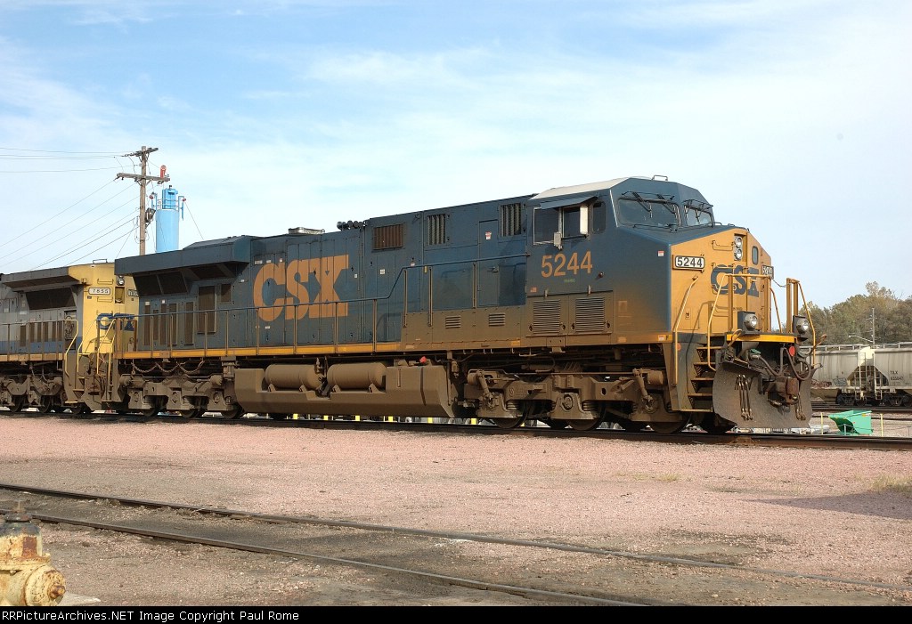 CSX 5244, ES44DC, at the BNSF Yard